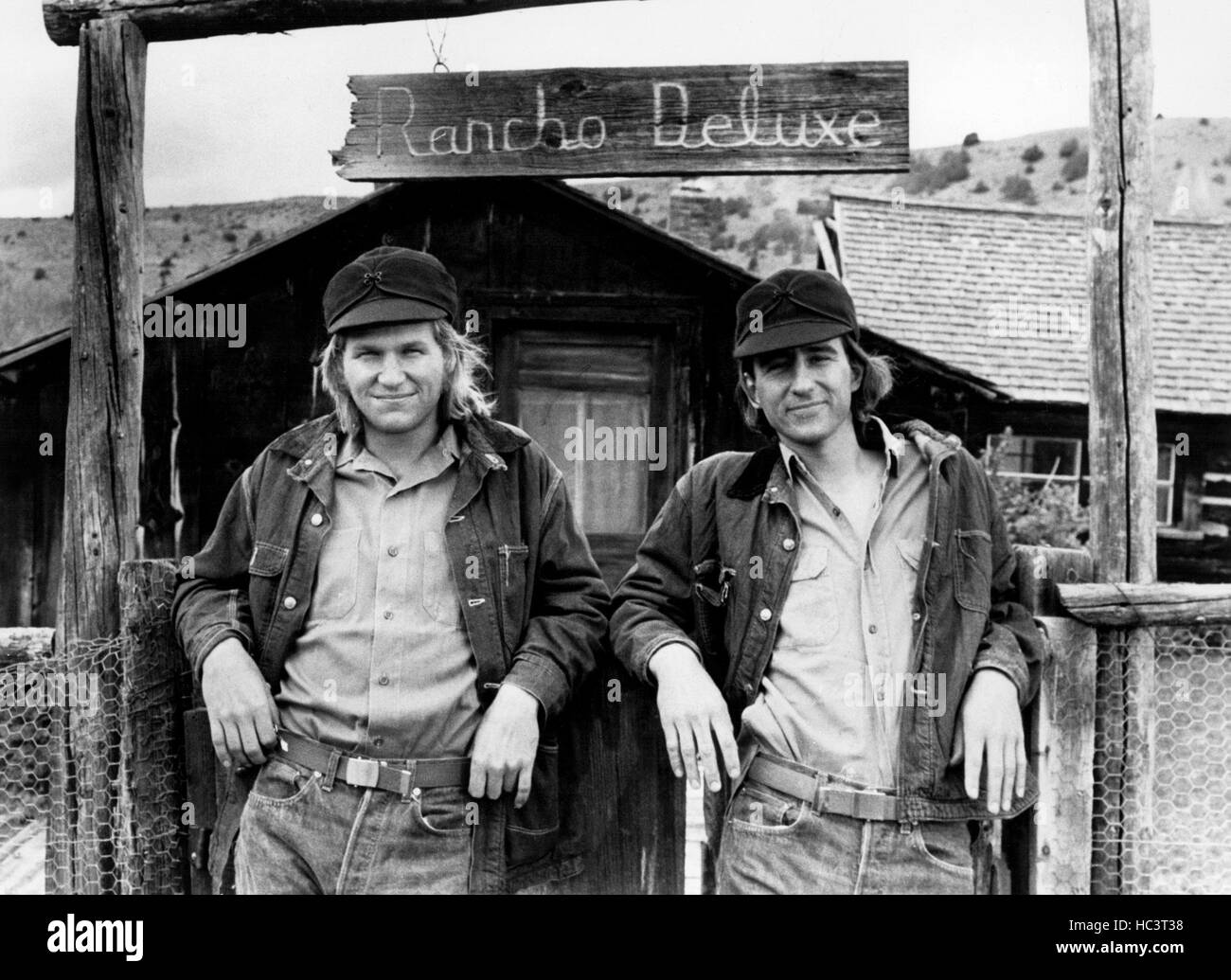 RANCHO DELUXE, Jeff Bridges, Sam Waterson, 1975 Stock Photo - Alamy