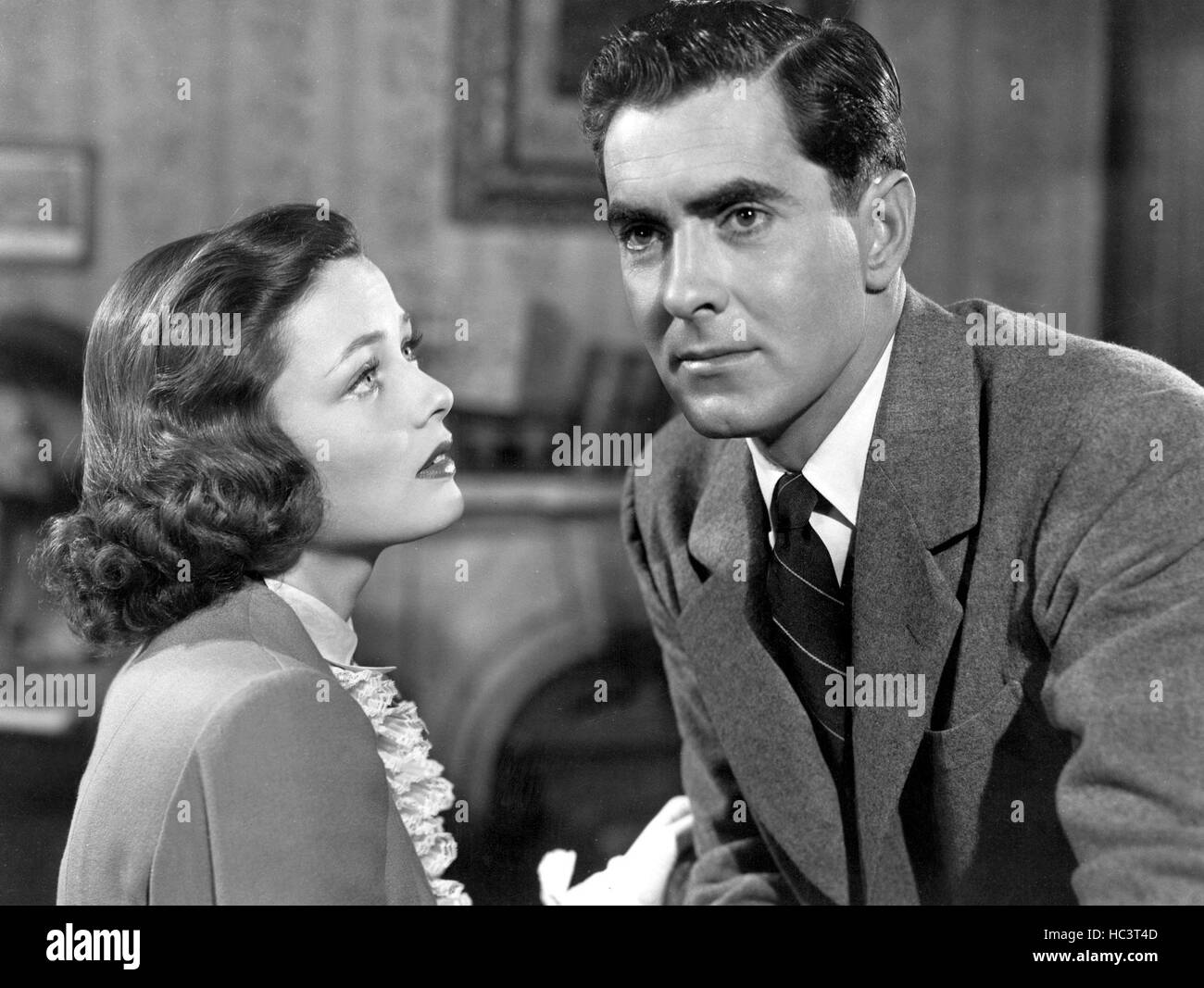 THE RAZOR'S EDGE, Gene Tierney, Tyrone Power, 1946. TM and Copyright ...