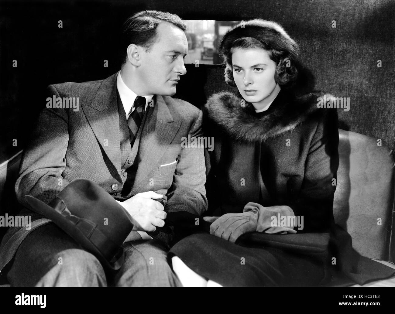 RAGE IN HEAVEN, George Sanders, Ingrid Bergman, 1941 Stock Photo - Alamy