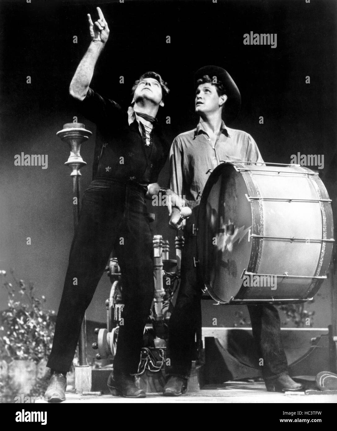THE RAINMAKER, Burt Lancaster, Earl Holliman, 1956 Stock Photo - Alamy