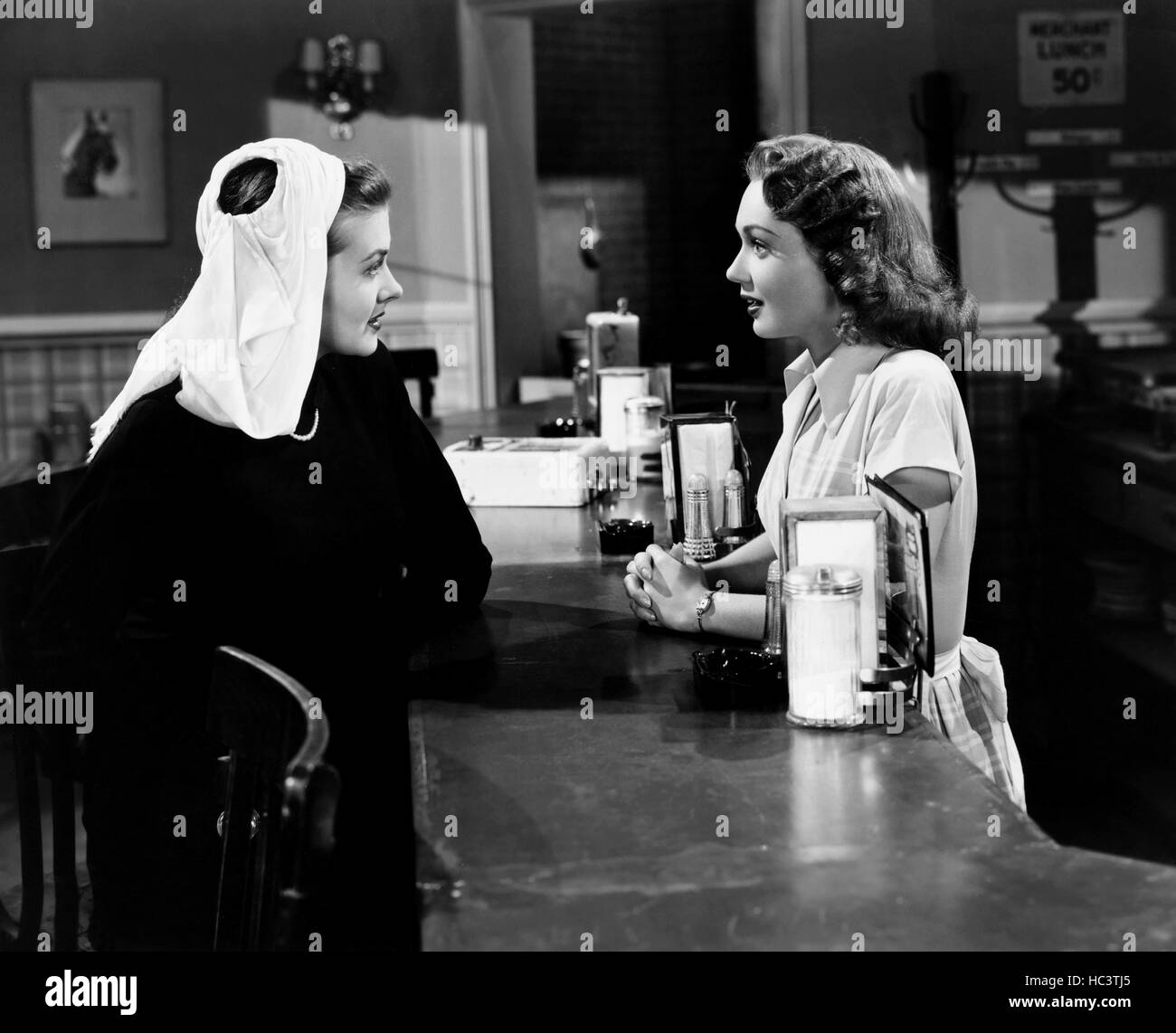 RACING LUCK, from left, Paula Raymond, Gloria Henry, 1948 Stock Photo ...