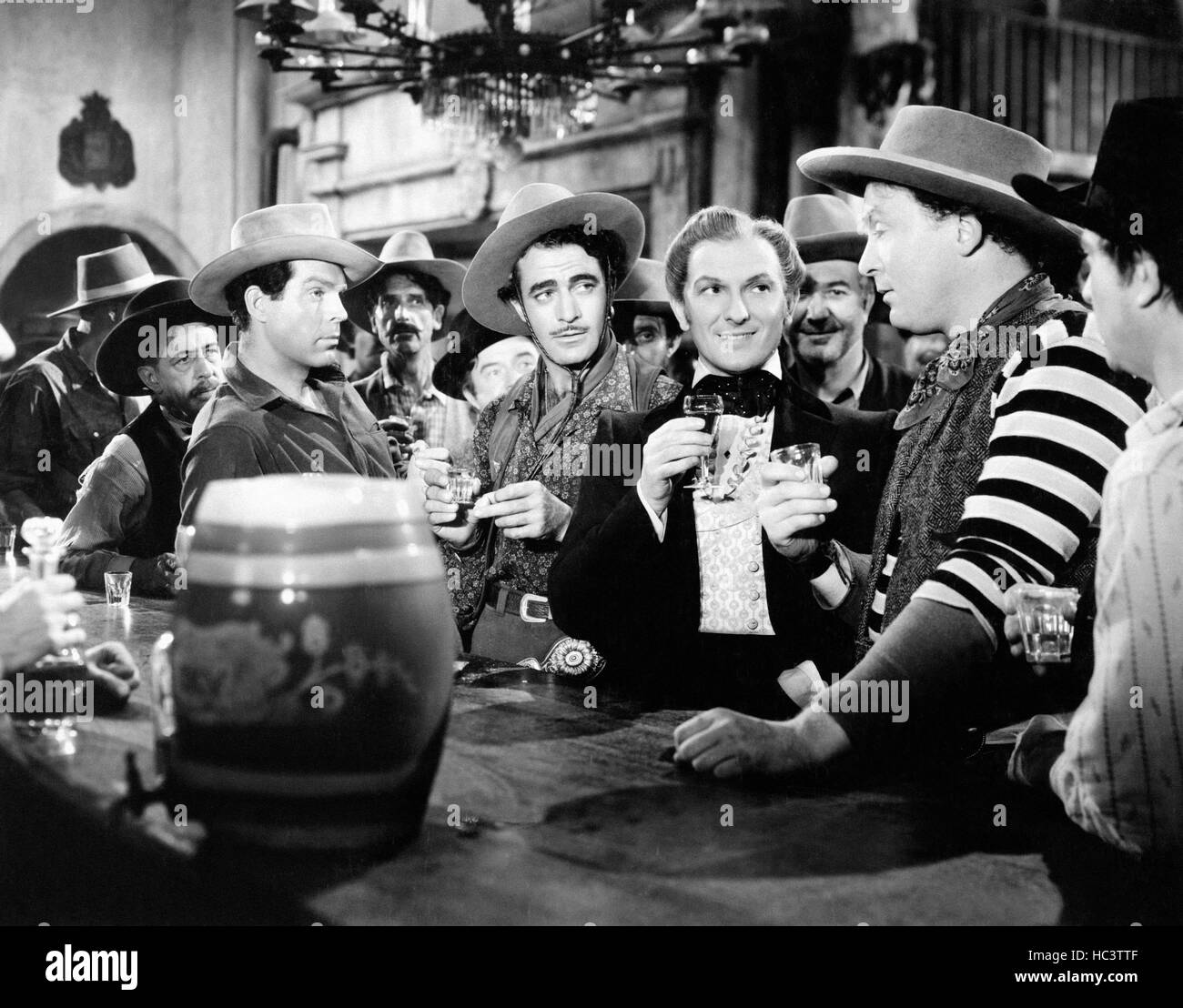 RANGERS OF FORTUNE, from left: Fred MacMurray, Gilbert Roland, Joseph ...