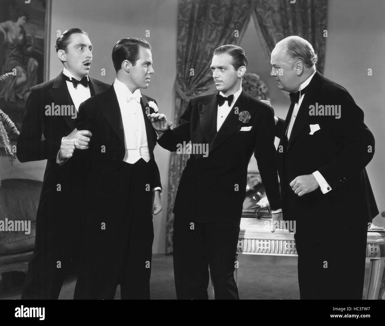 THE RAGE OF PARIS, from left: Mischa Auer, Louis Hayward, Douglas ...