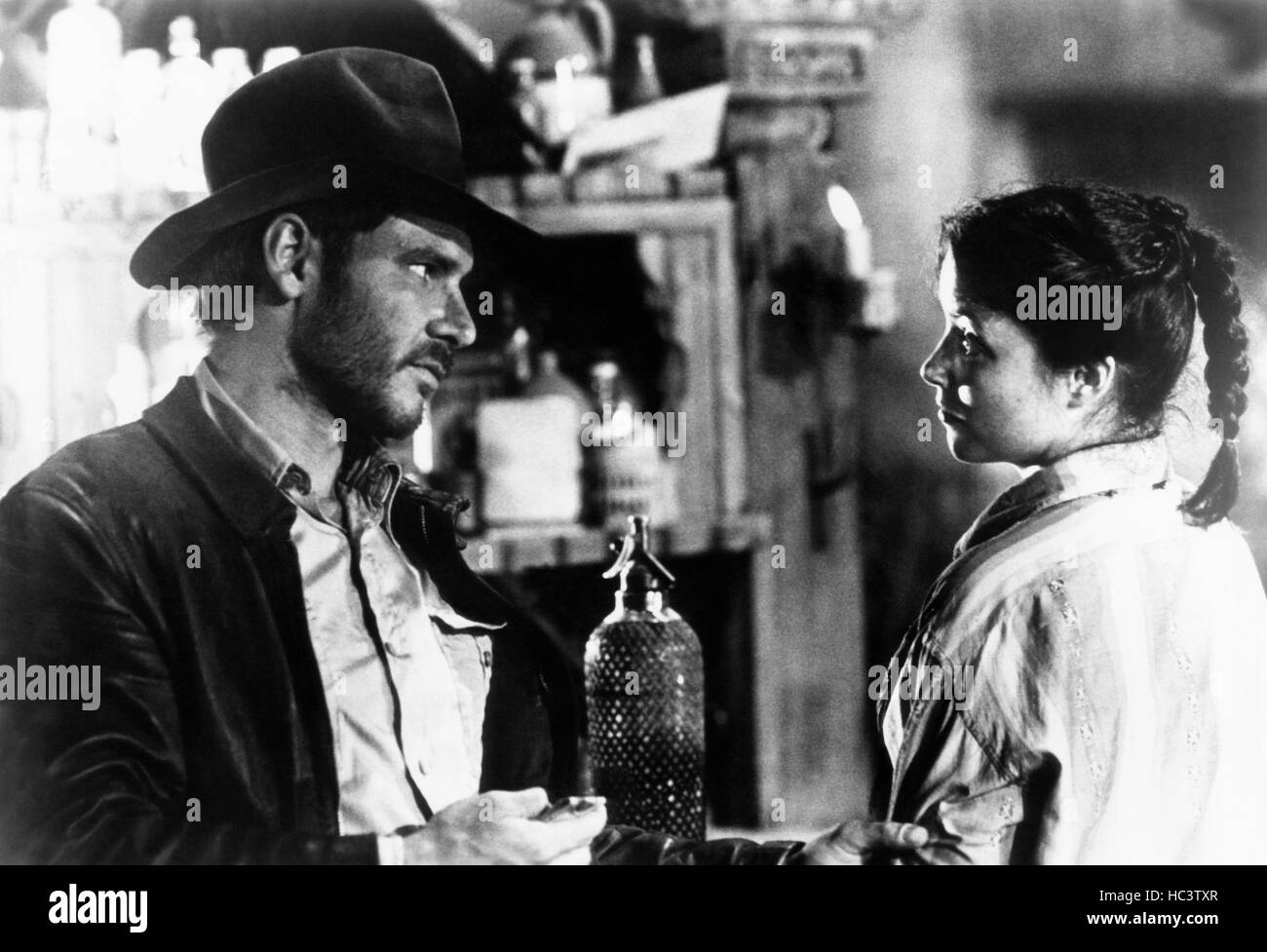 RAIDERS OF THE LOST ARK, from left, Harrison Ford, Karen Allen, 1981 ...