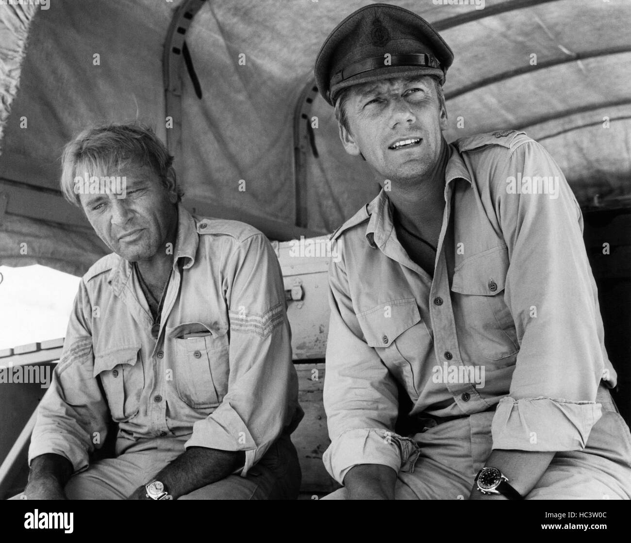 RAID ON ROMMEL, Richard Burton, Clinton Greyn, 1971 Stock Photo - Alamy