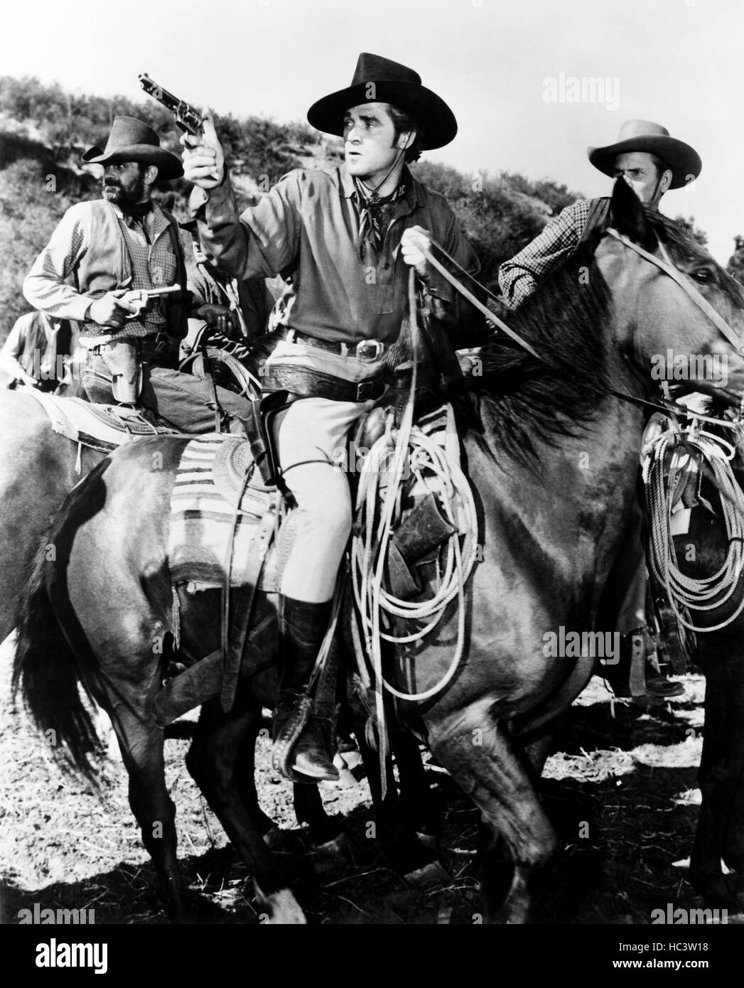 RATON PASS, Steve Cochran, 1951 Stock Photo - Alamy