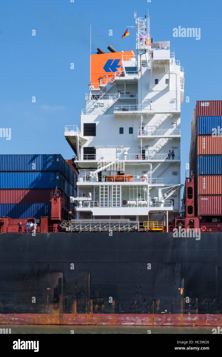 Steel stairs cargo container hi-res stock photography and images - Alamy