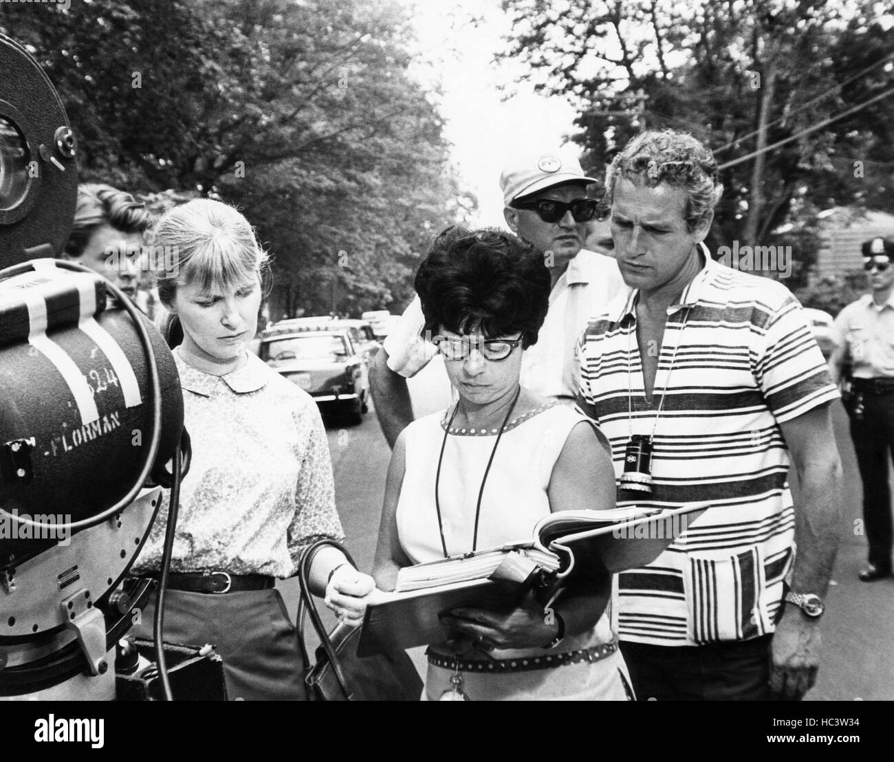 RACHEL, RACHEL, Joanne Woodward, script supervisor Roberta Hodes ...
