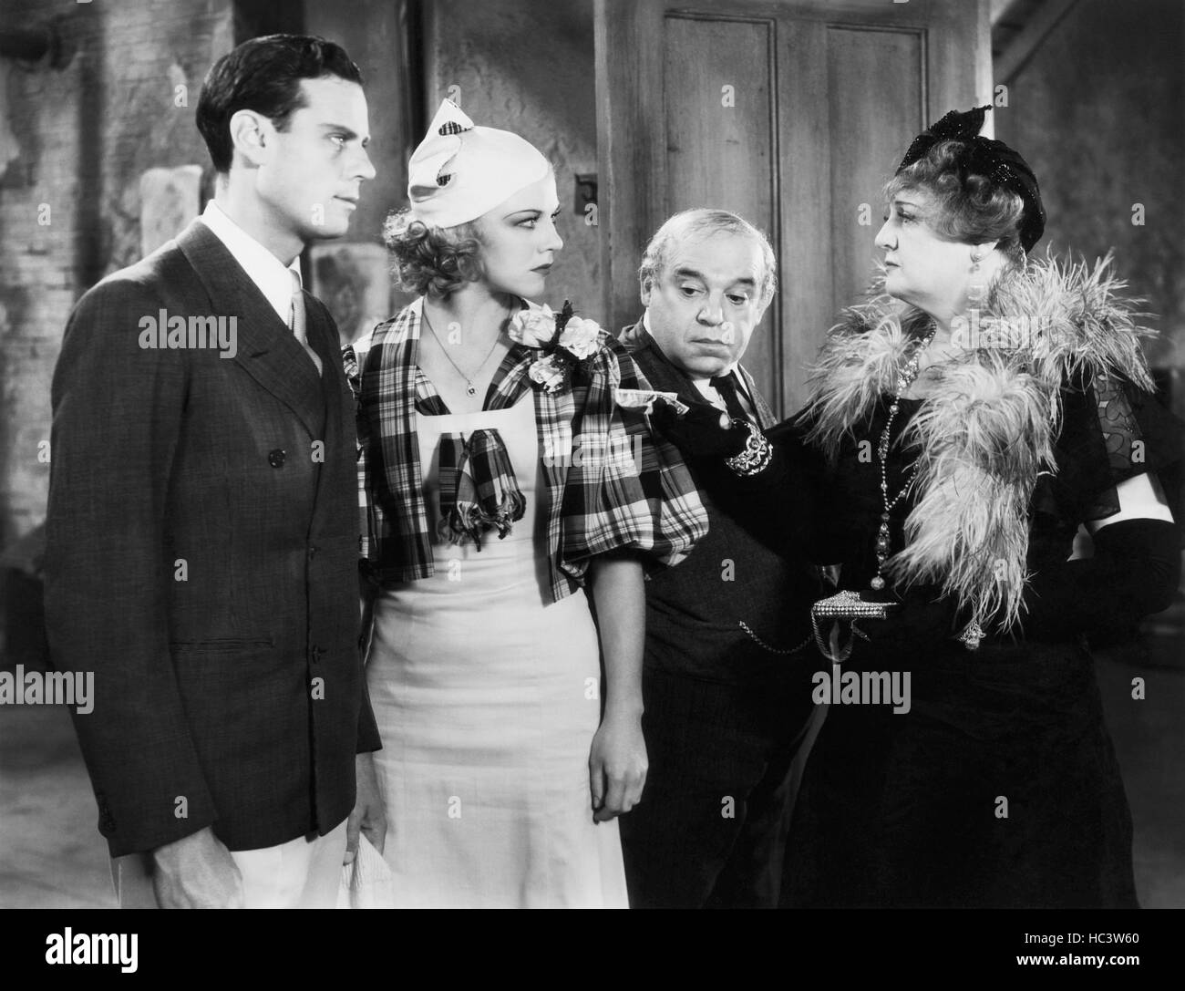 RAFTER ROMANCE, Norman Foster, Ginger Rogers, George Sidney, Laura Hope ...