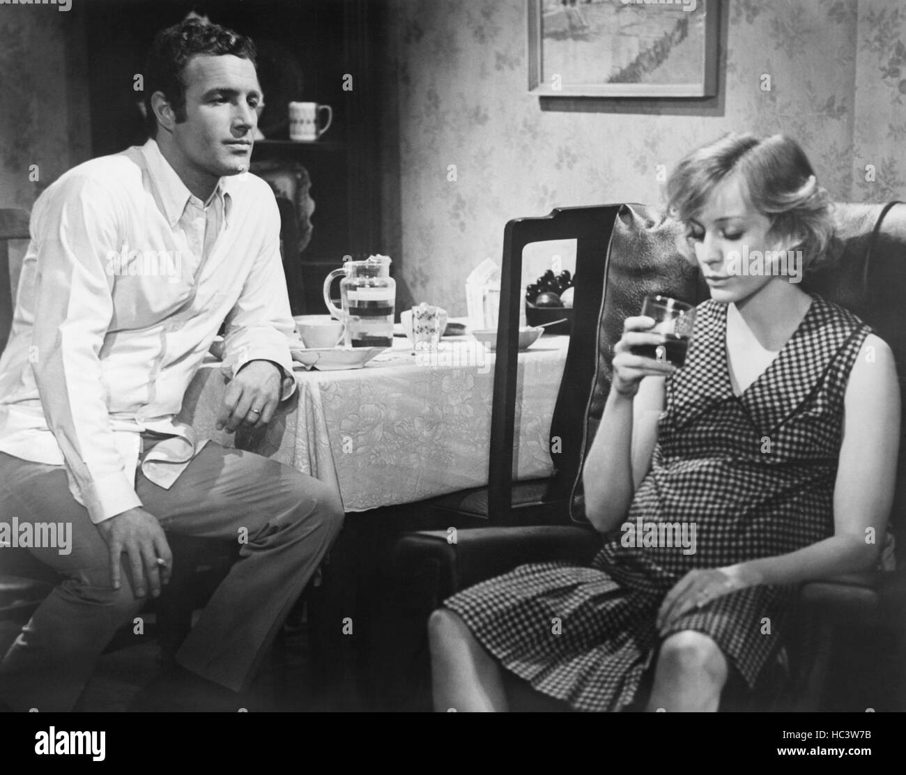 RABBIT, RUN, from left: James Caan, Carrie Snodgress, 1970 Stock Photo ...