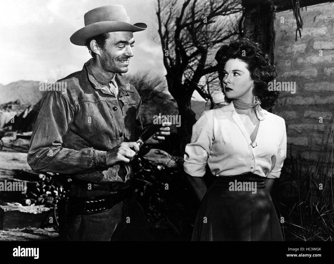 RAWHIDE, Jack Elam, Susan Hayward, 1951, TM & Copyright (c) 20th ...