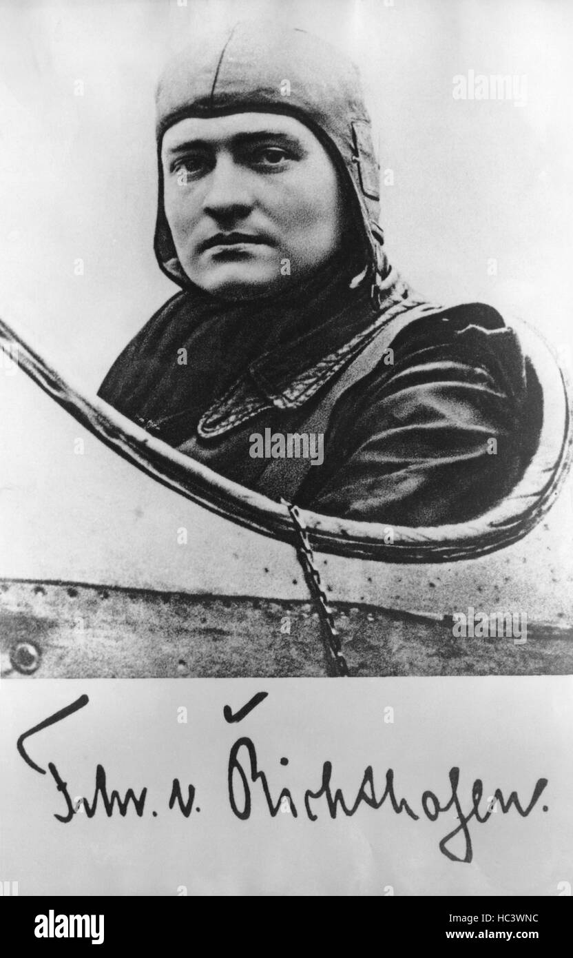 THE RED BARON, (aka VON RICHTHOFEN AND BROWN), Baron Manfred von ...