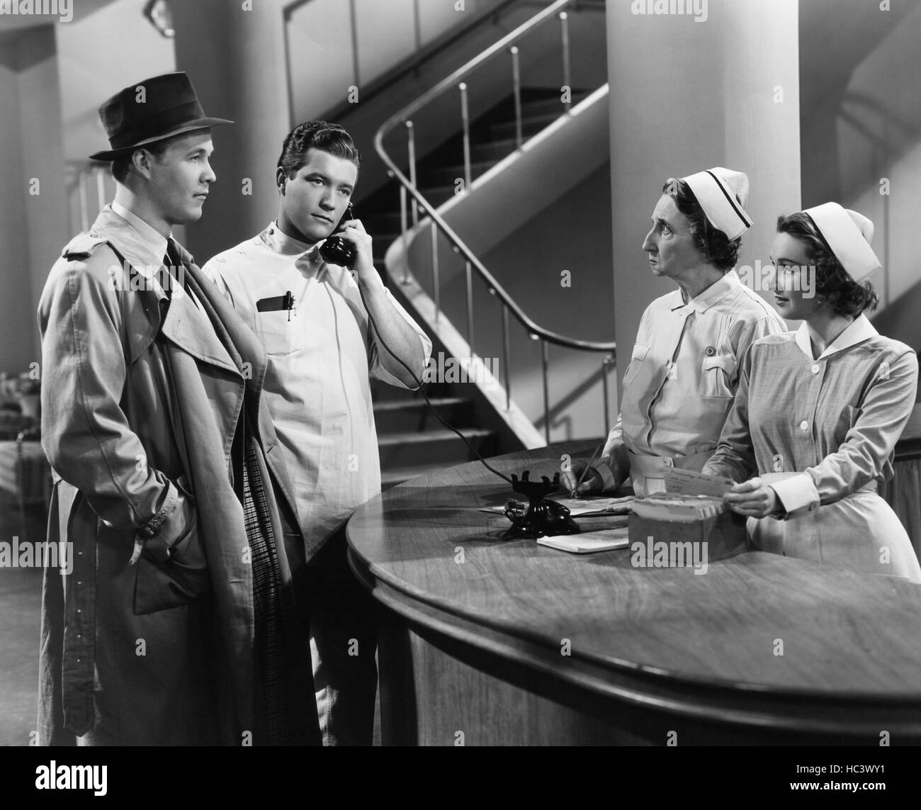 THE RETURN OF DOCTOR X, Wayne Morris, Dennis Morgan, Vera Lewis ...