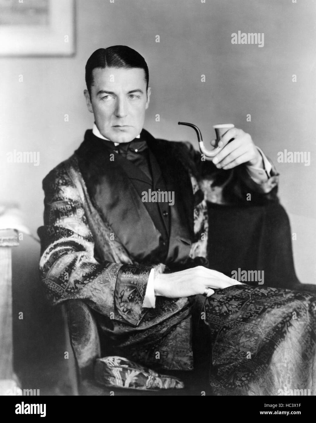 THE RETURN OF SHERLOCK HOLMES, Clive Brook, 1929 Stock Photo - Alamy
