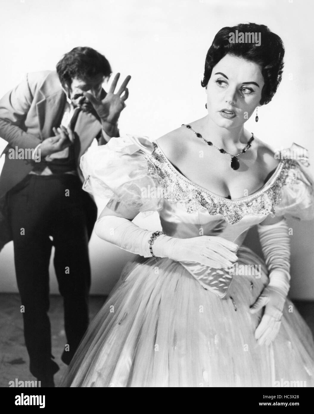 THE REVENGE OF FRANKENSTEIN, from left: Michael Gwynn, Eunice Gayson ...