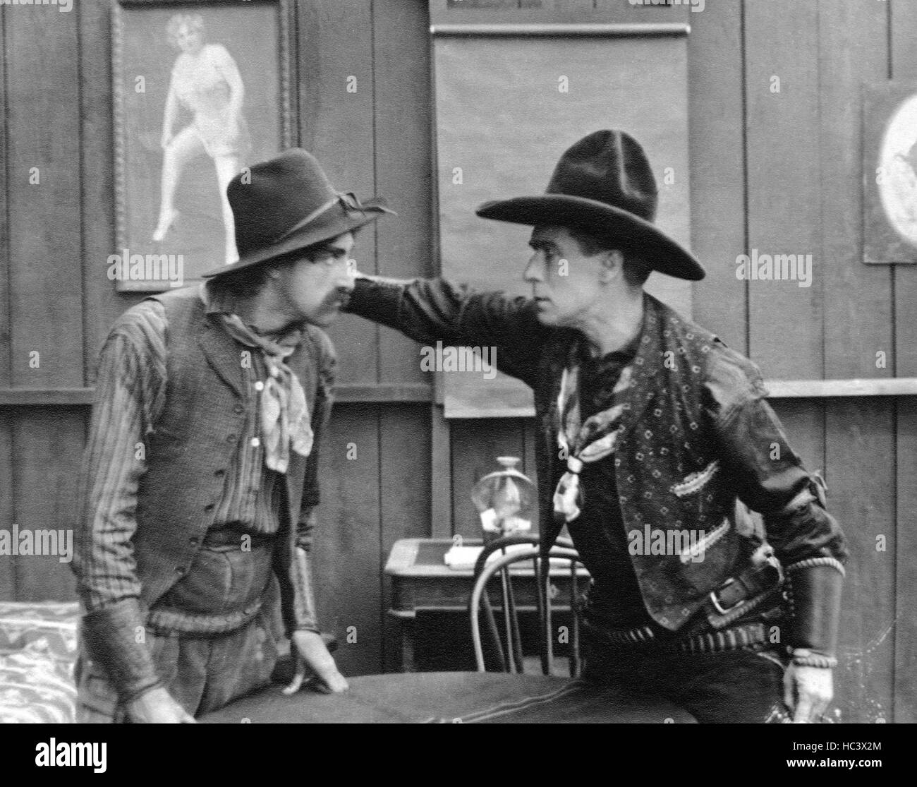 THE RETURN OF DRAW EGAN, from left: Robert McKim, William S. Hart, 1916 ...