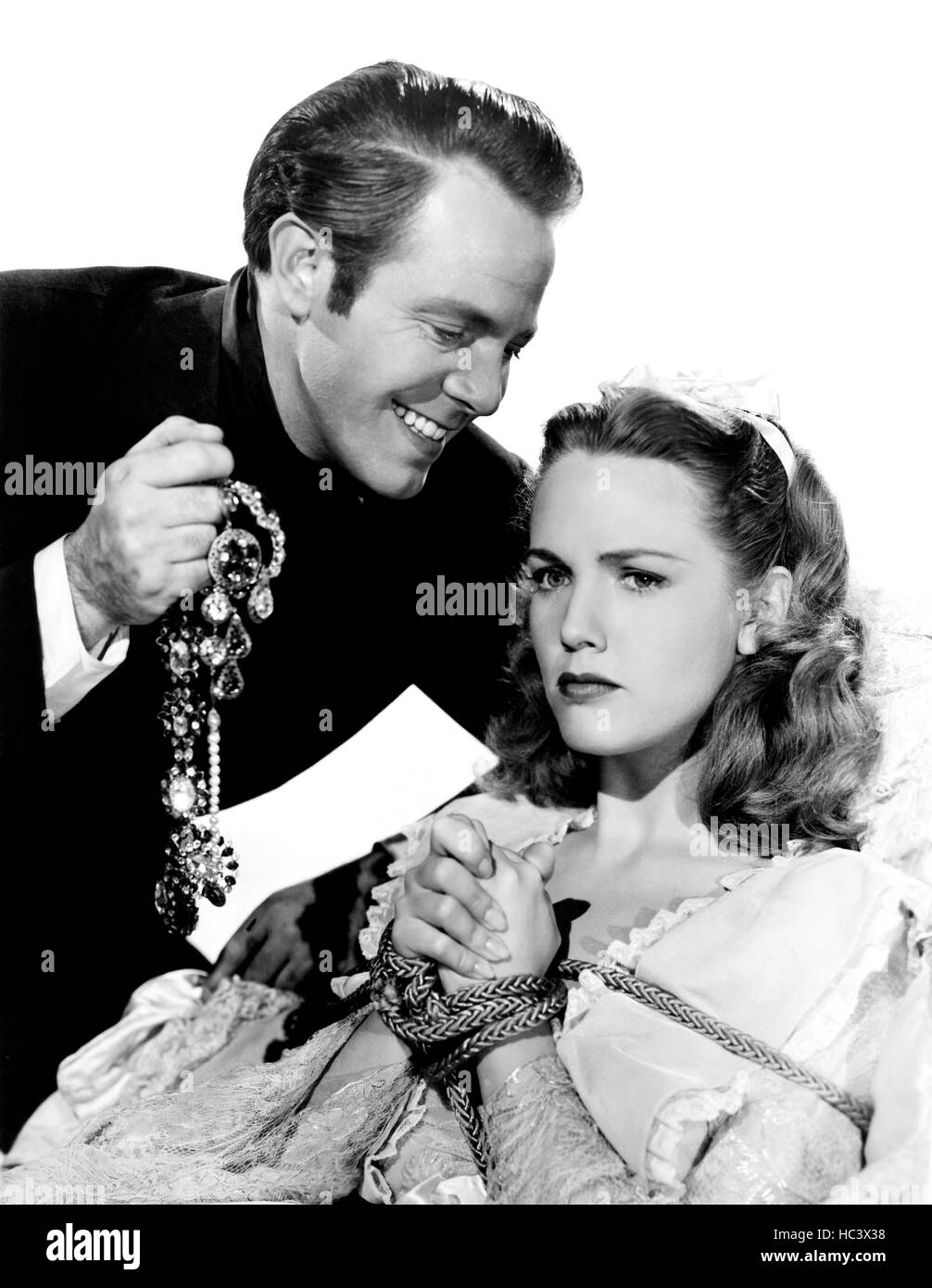 THE RETURN OF MONTE CRISTO, from left, Louis Hayward, Barbara Britton ...