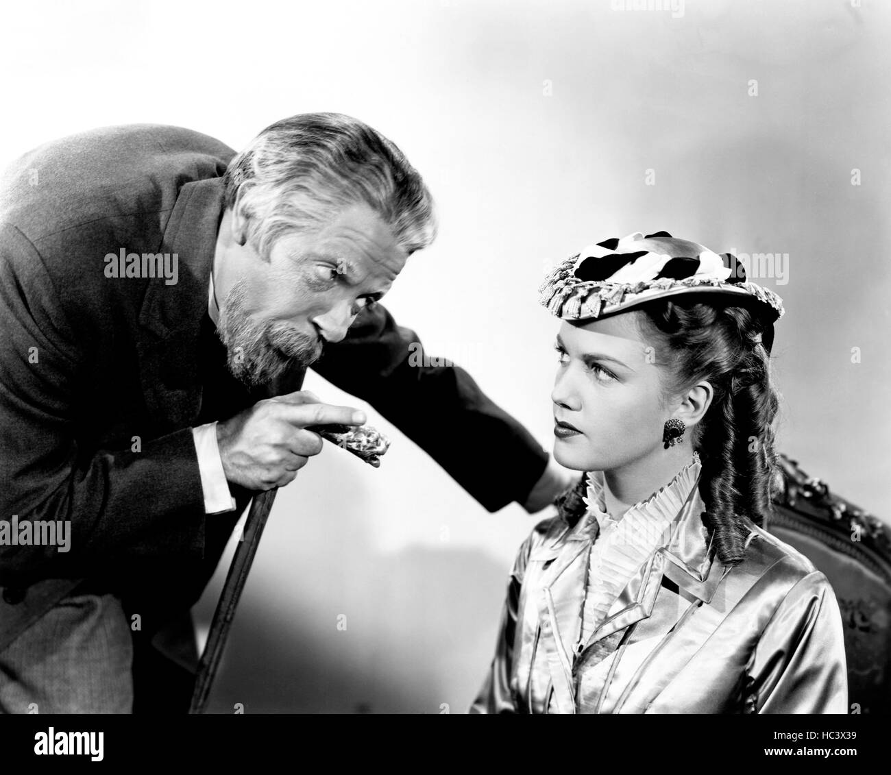 THE RETURN OF MONTE CRISTO, from left, Louis Hayward, (in old-age ...