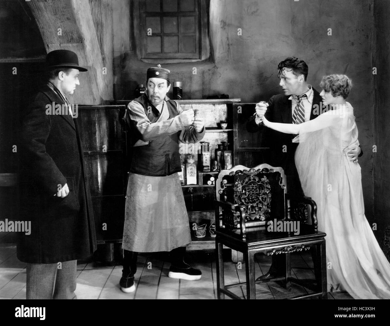 THE RETURN OF DR. FU MANCHU, from left, O.P. Heggie, Warner Oland, Neil ...