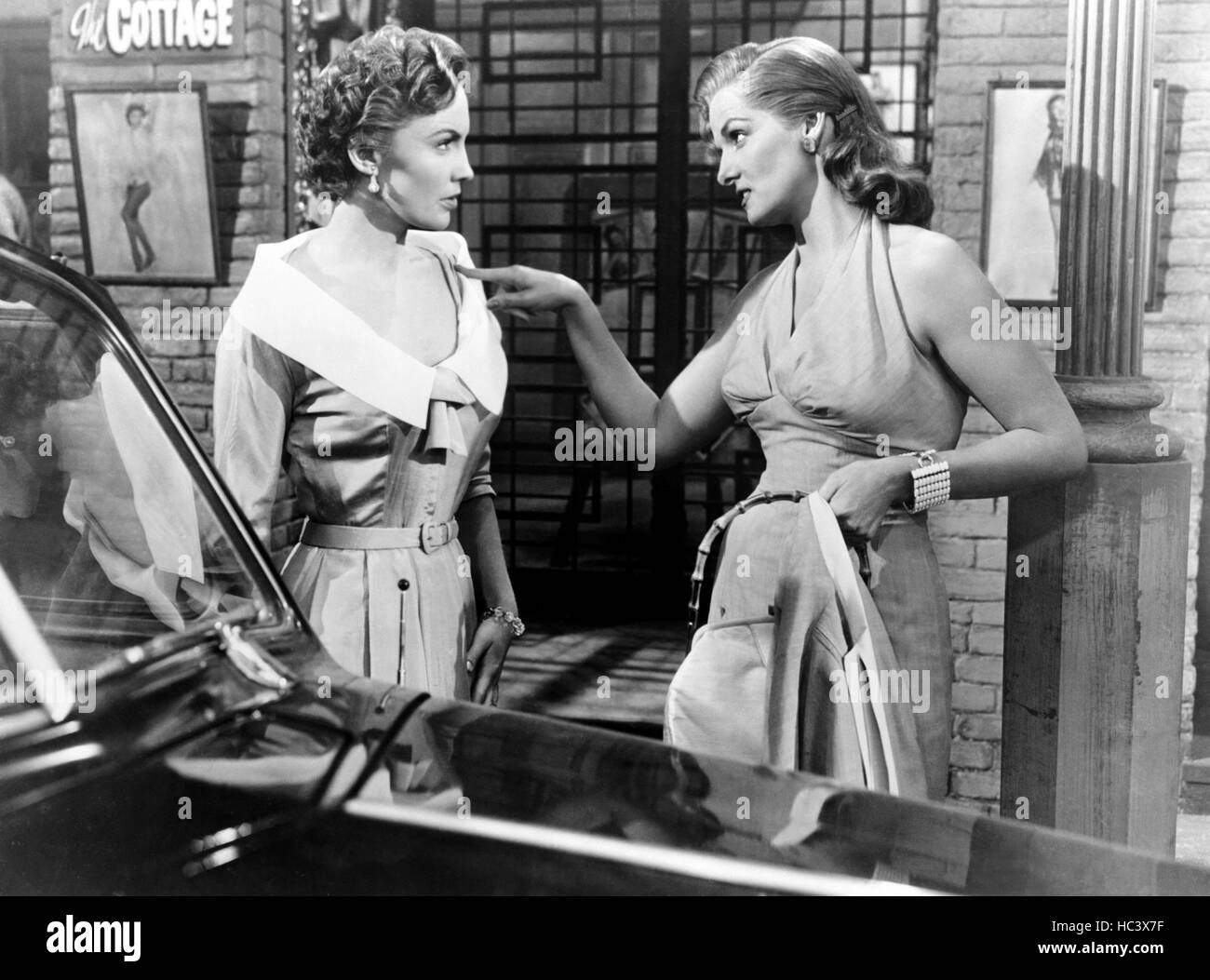 THE REVOLT OF MAMIE STOVER, from left: Joan Leslie, Jane Russell, 1956 ...