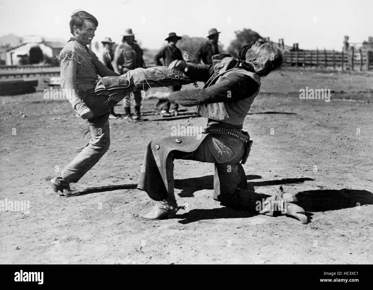 RED RIVER, Montgomery Clift, John Wayne, 1948 Stock Photo - Alamy