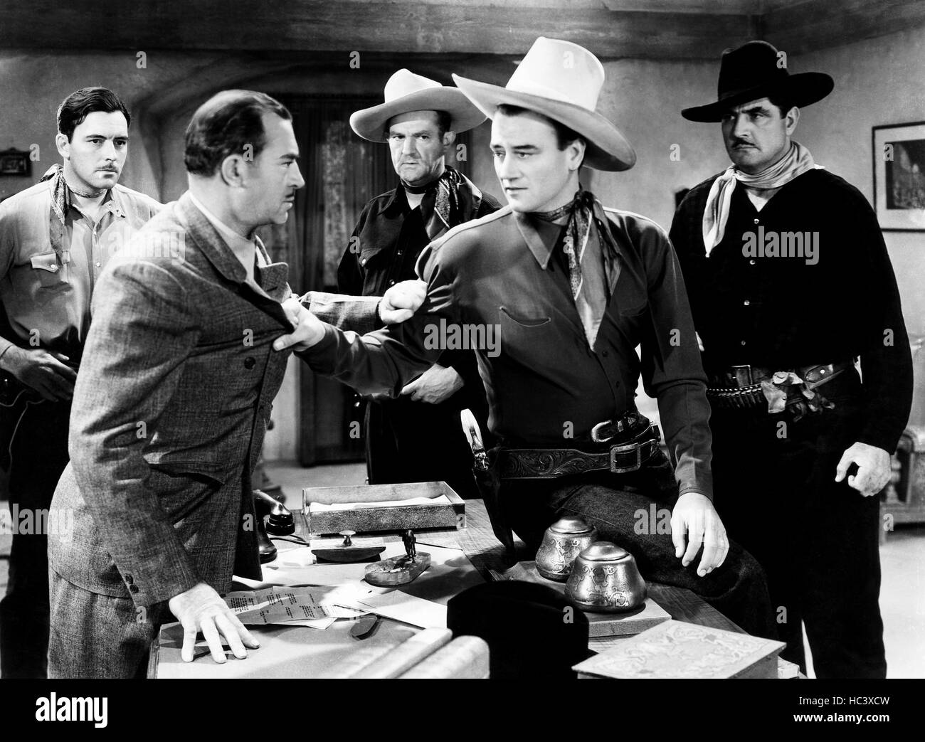 RED RIVER RANGE, front right, John Wayne, 1938 Stock Photo - Alamy