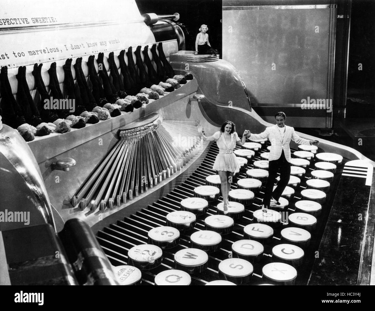 READY, WILLING AND ABLE, Ruby Keeler, Lee Dixon, 1937 Stock Photo - Alamy