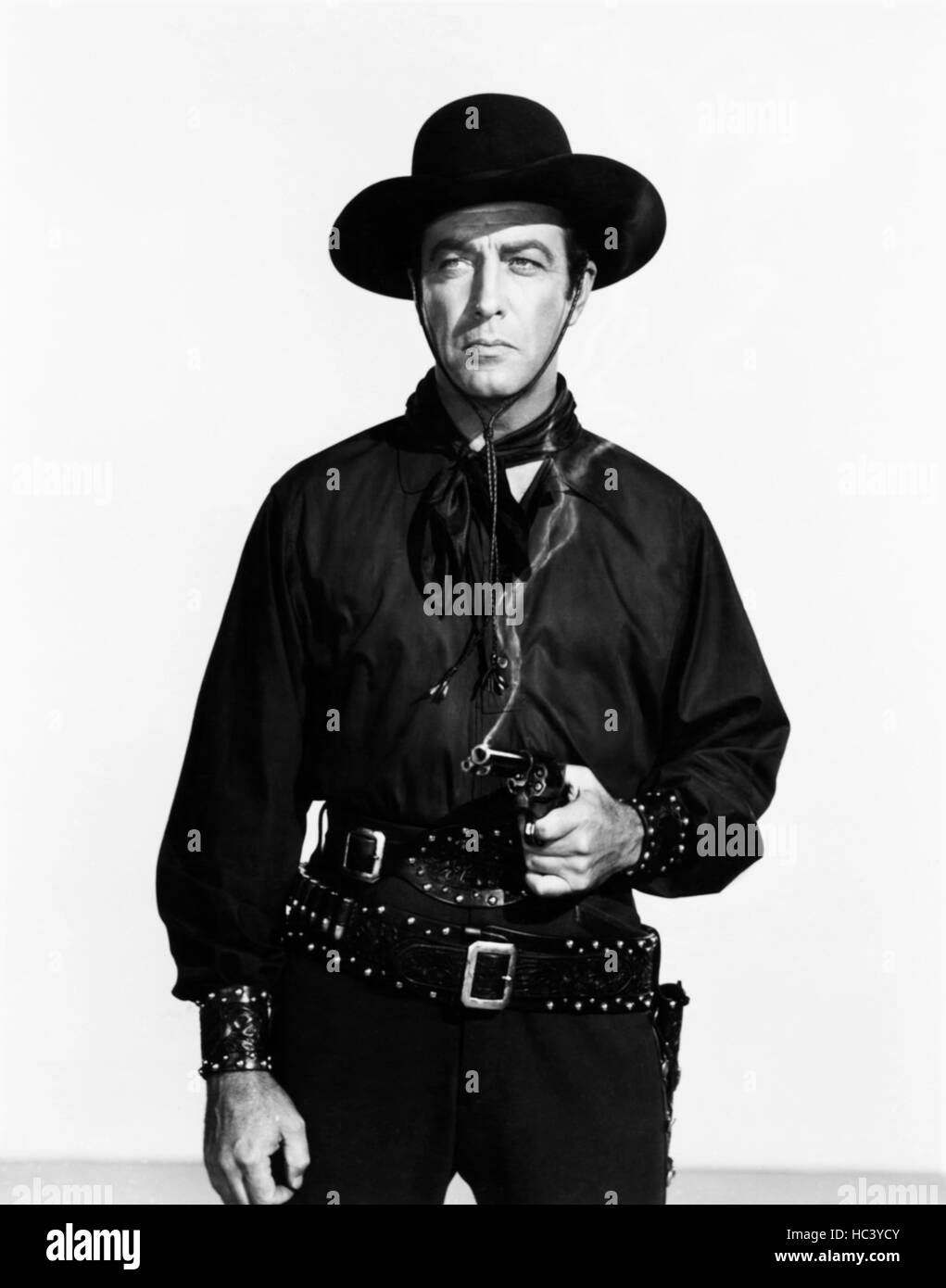 RIDE, VAQUERO!, Robert Taylor, 1953 Stock Photo - Alamy