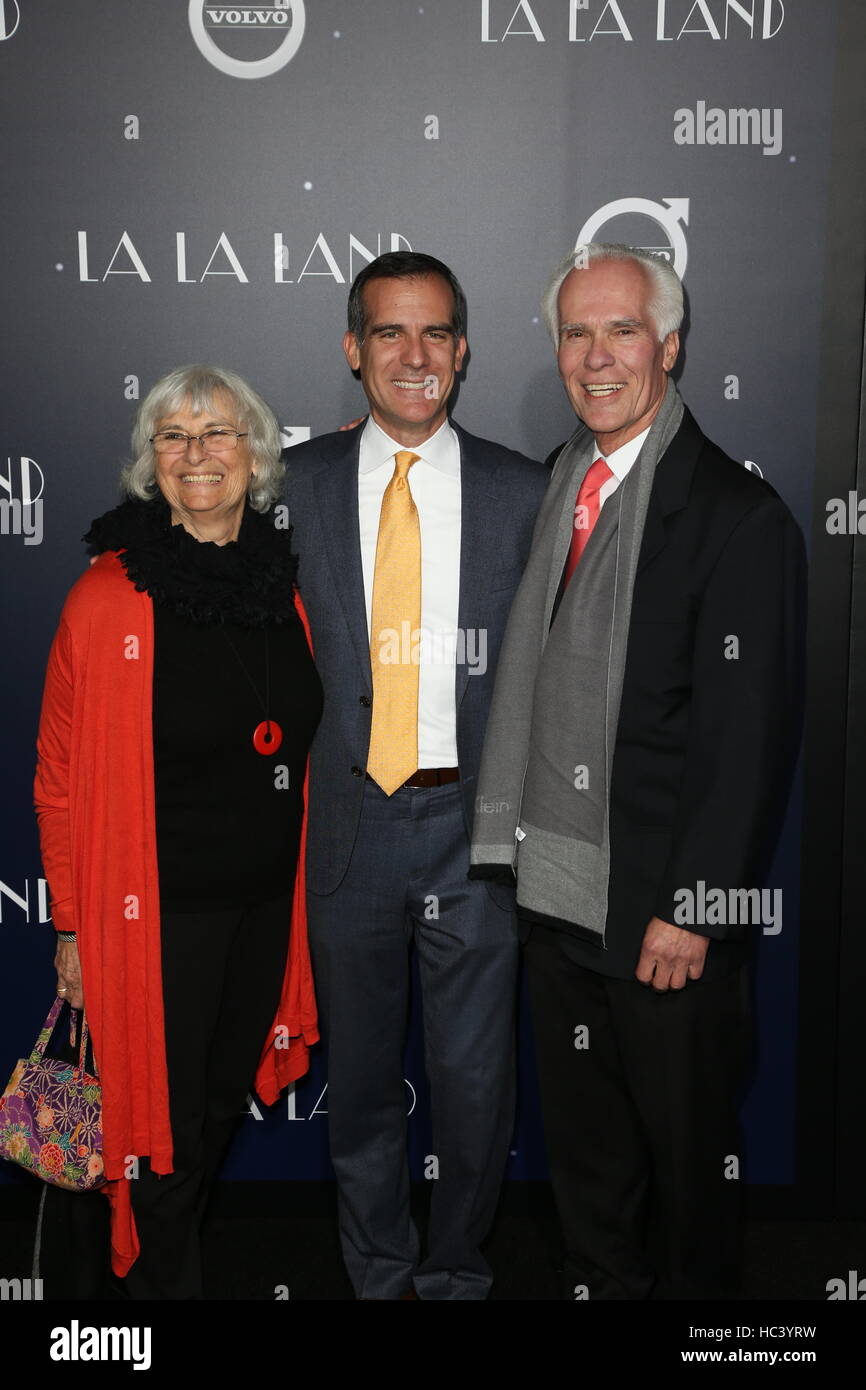 Westwood, California, USA. 06th Dec, 2016. Sukey Garcetti, Eric ...