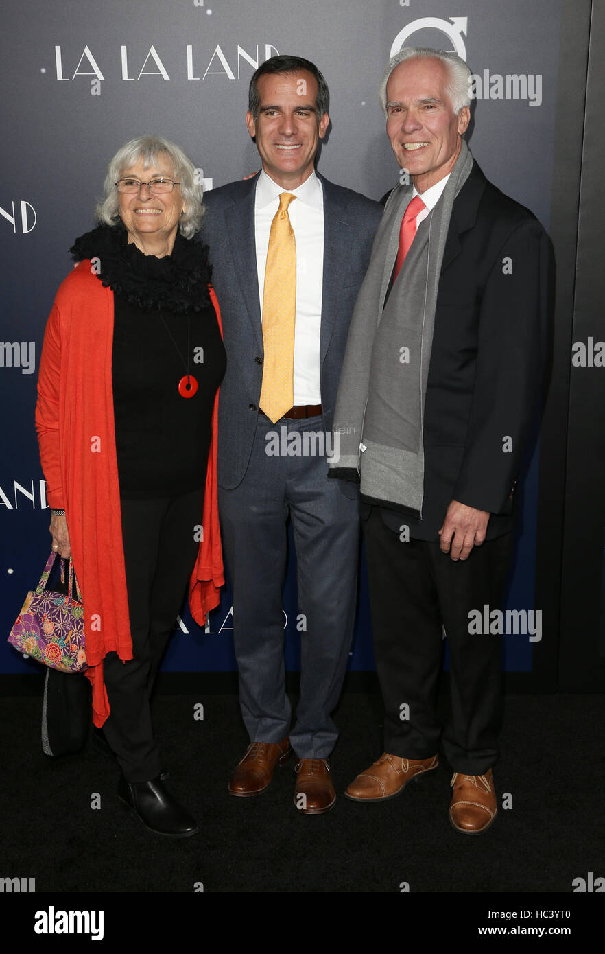 Westwood, California, USA. 06th Dec, 2016. Sukey Garcetti, Eric ...