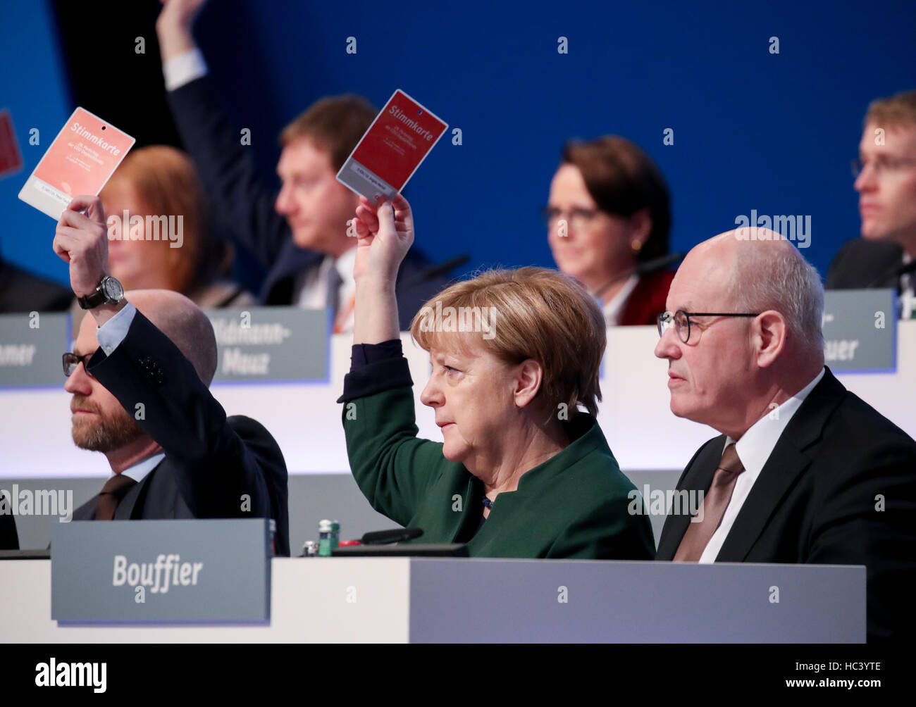 Essen, Germany. 7th Dec, 2016. German Chancellor Angela Merkel (CDU ...