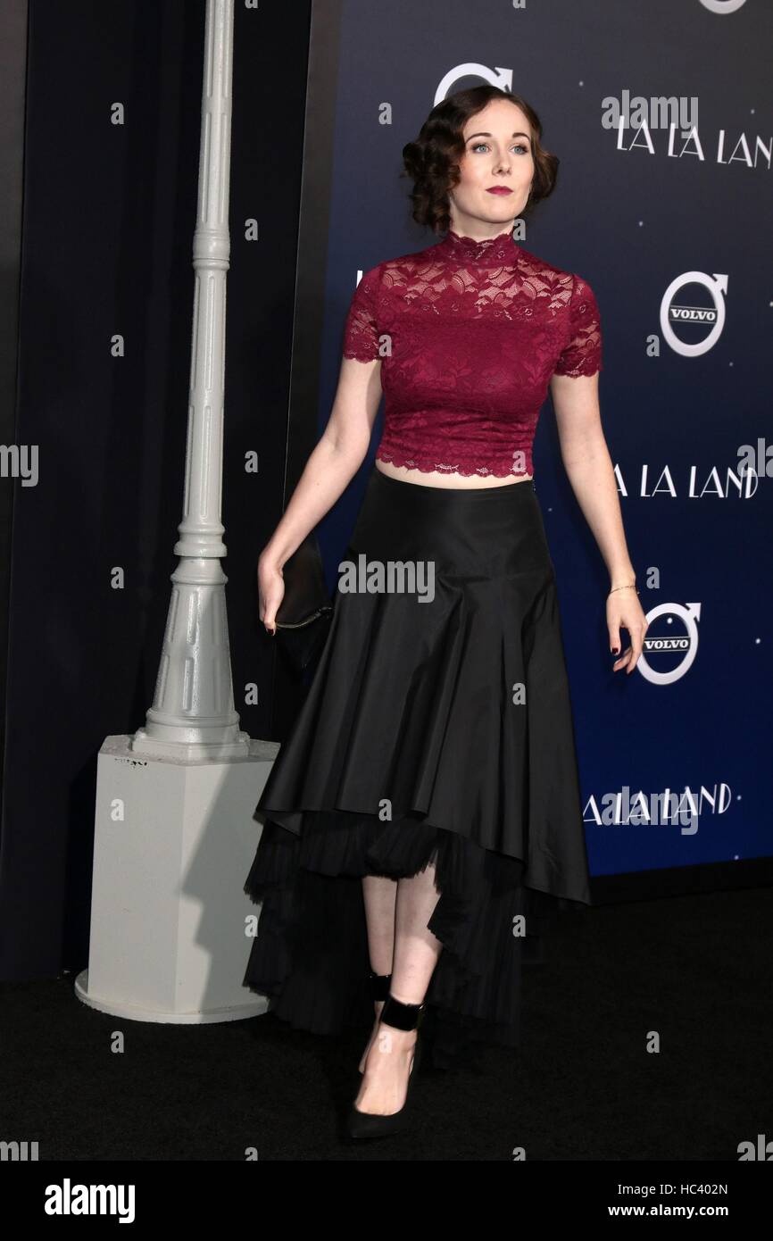 Los Angeles, CA, USA. 6th Dec, 2016. Anna Chazelle at arrivals for LA ...