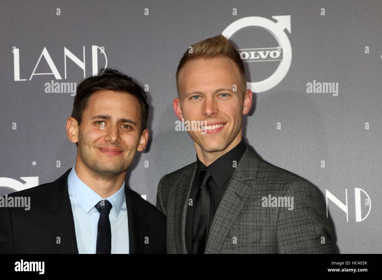 Los Angeles, CA, USA. 6th Dec, 2016. Benj Pasek, Justin Paul at ...