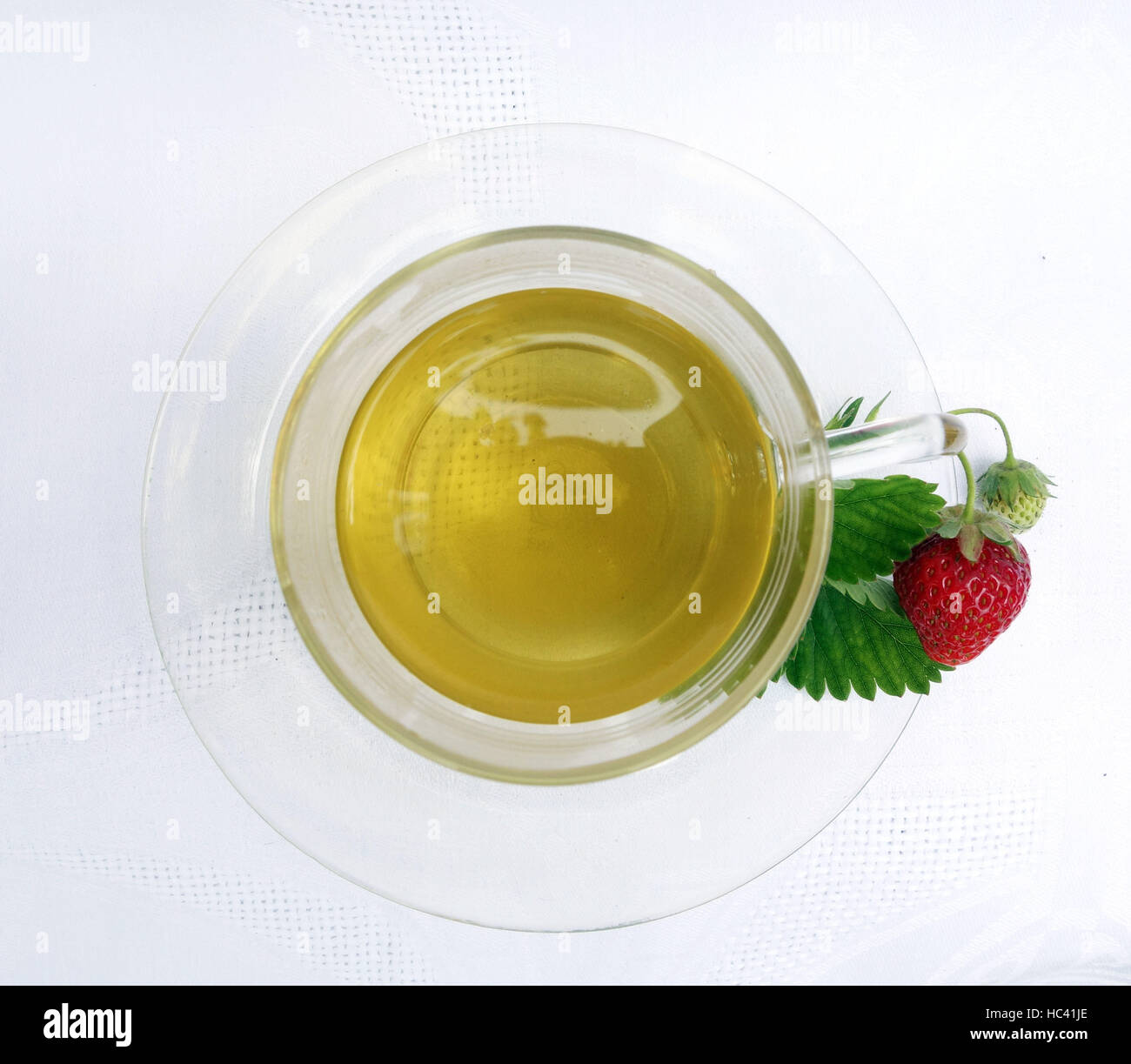 Berlin, Germany. 12th June, 2015. Strawberry leaf tea, photographed in Berlin, Germany, 12 June ...