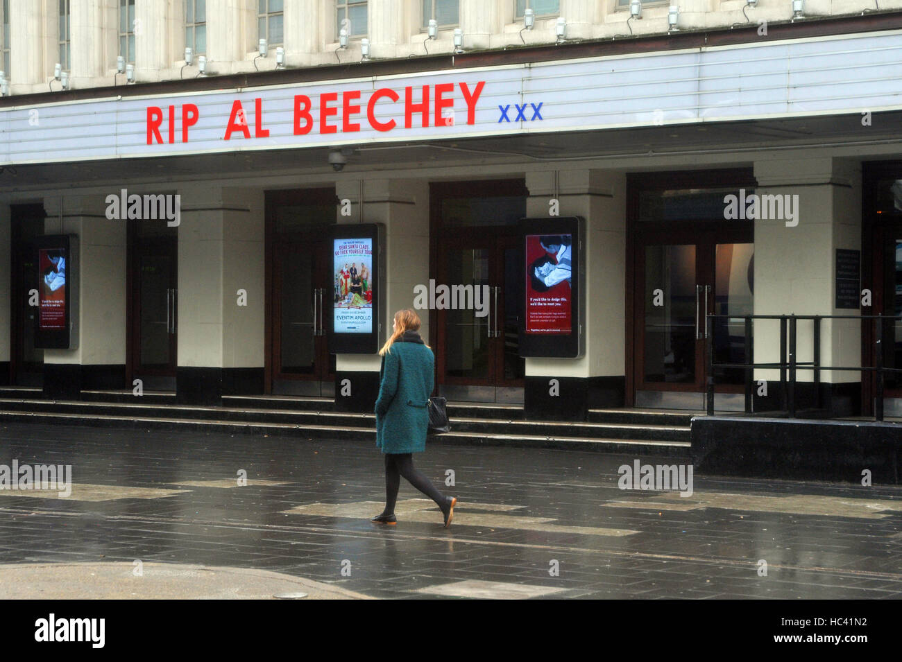 London, UK. 7th December, 2016. Hammersmith Apollo theatre gives ...