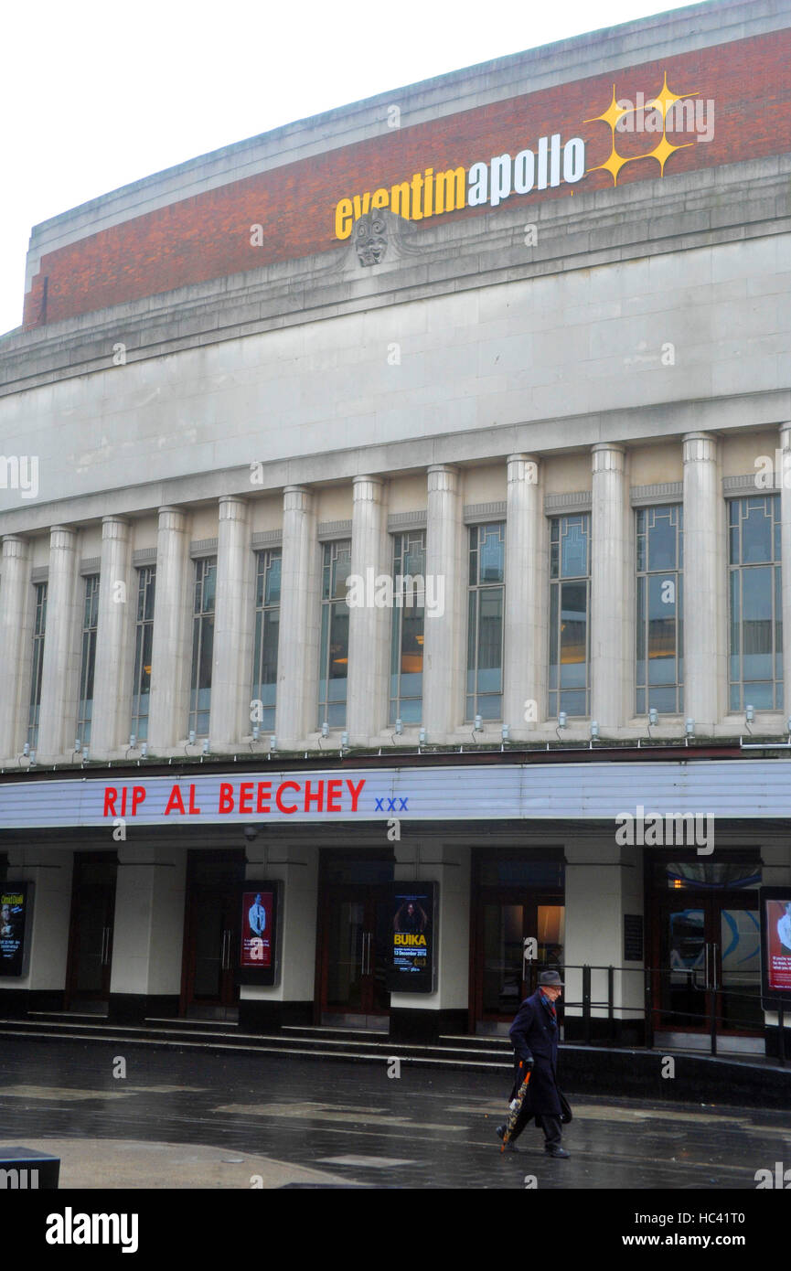 London, UK. 7th December, 2016. Hammersmith Apollo theatre gives ...