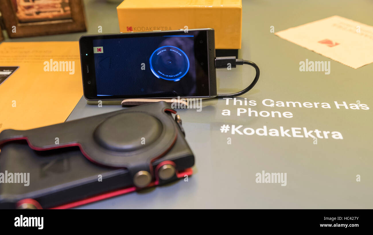 London, UK. 7 December 2016. A Kodakery pop-up store has been set up in ...