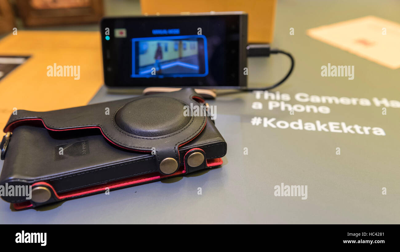 London, UK. 7 December 2016. A Kodakery pop-up store has been set up in ...