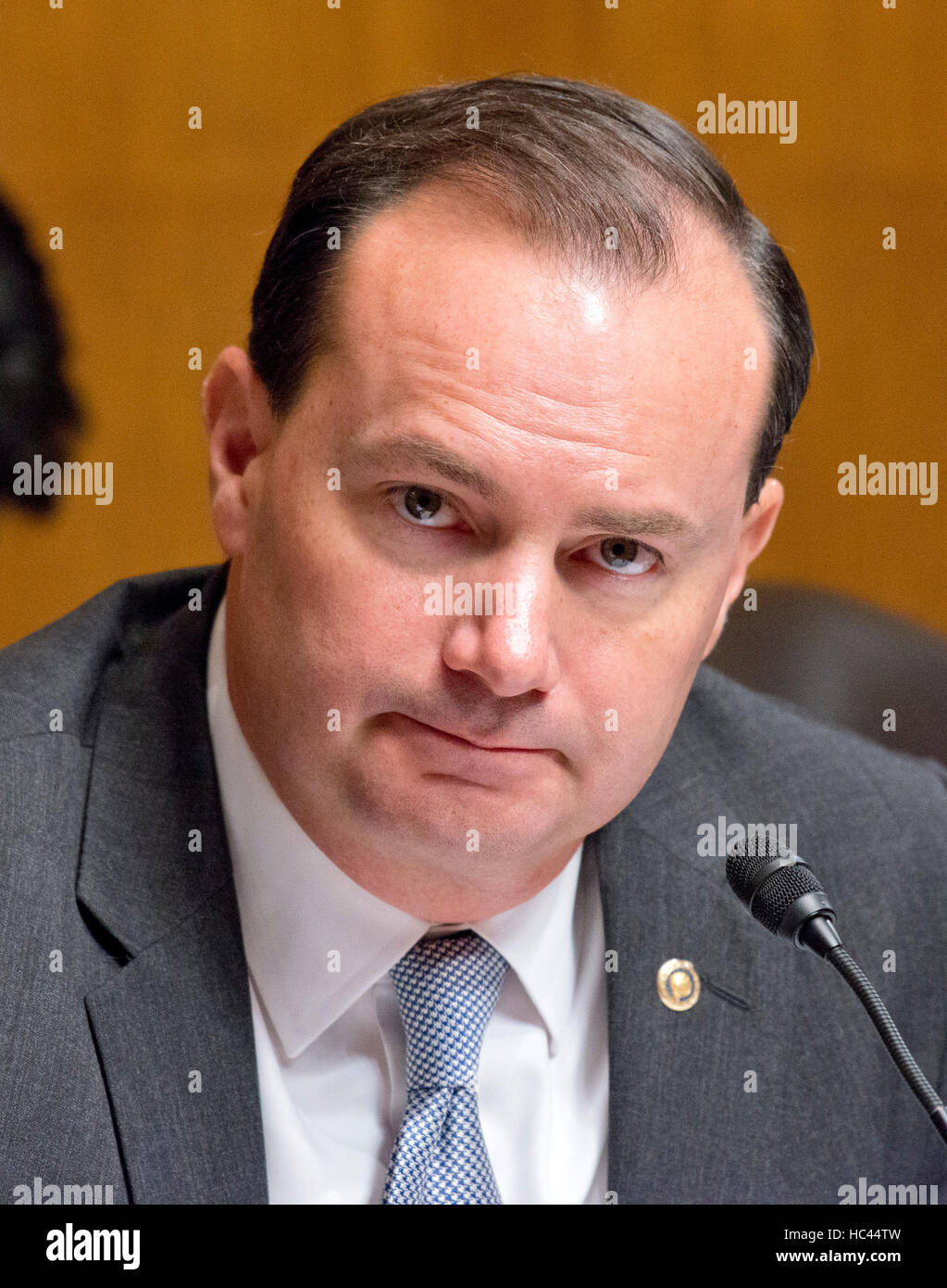 Washington DC, USA. 7th December, 2016. United States Senator David ...