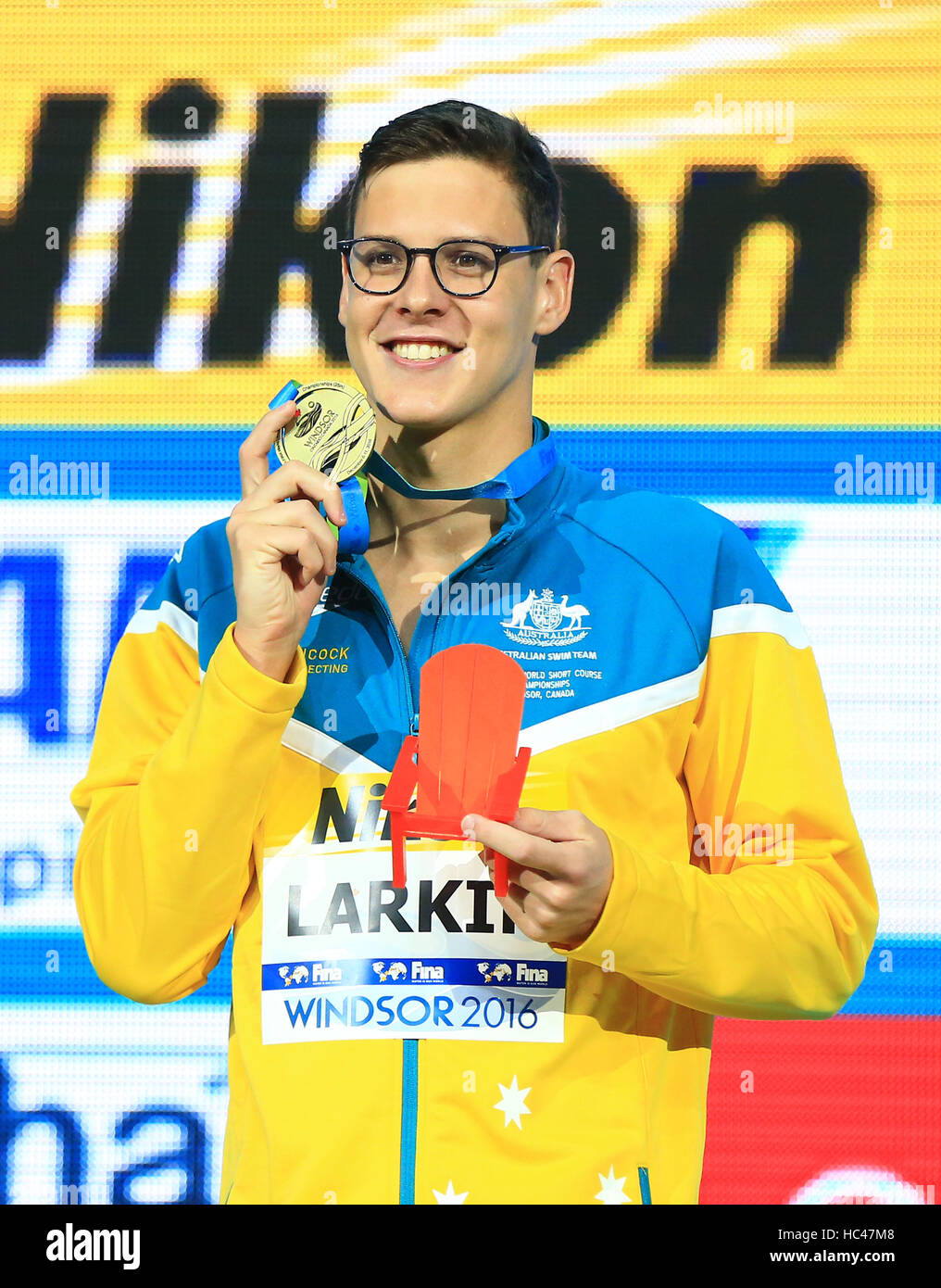 Windsor, Canada. 7th Dec, 2016. Mitchell Larkin of Australia poses for ...