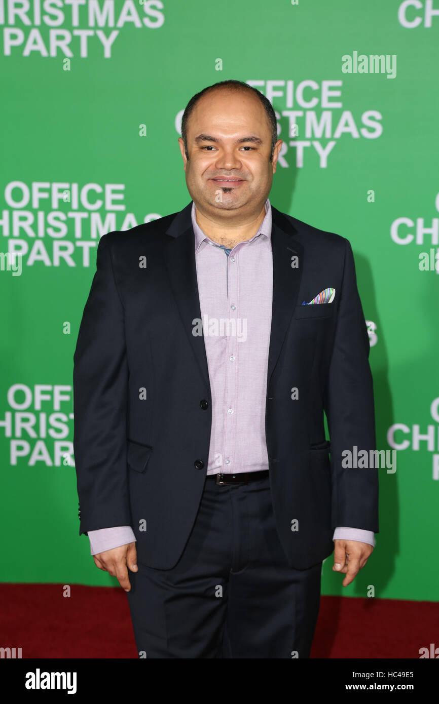 Westwood, Ca. 07th Dec, 2016. Erick Chavarria arrives at the premiere ...