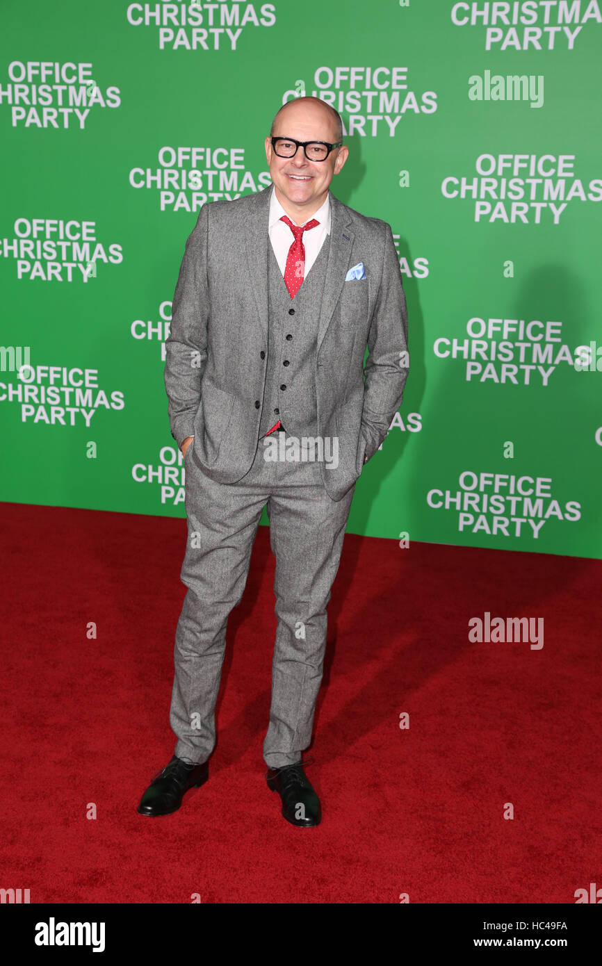 Westwood, Ca. 07th Dec, 2016. Rob Corddry arrives at the premiere of ...