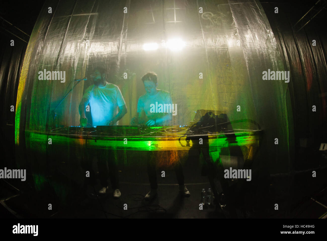 Turin, Italy 07th December 2016, Electro german duo Digitalism perform ...