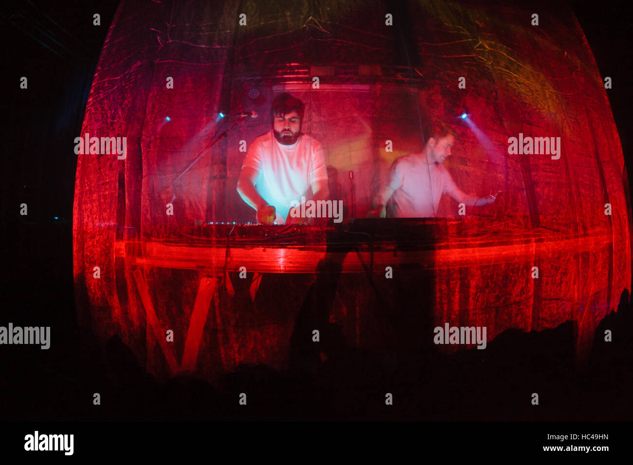Turin, Italy 07th December 2016, Electro german duo Digitalism perform ...