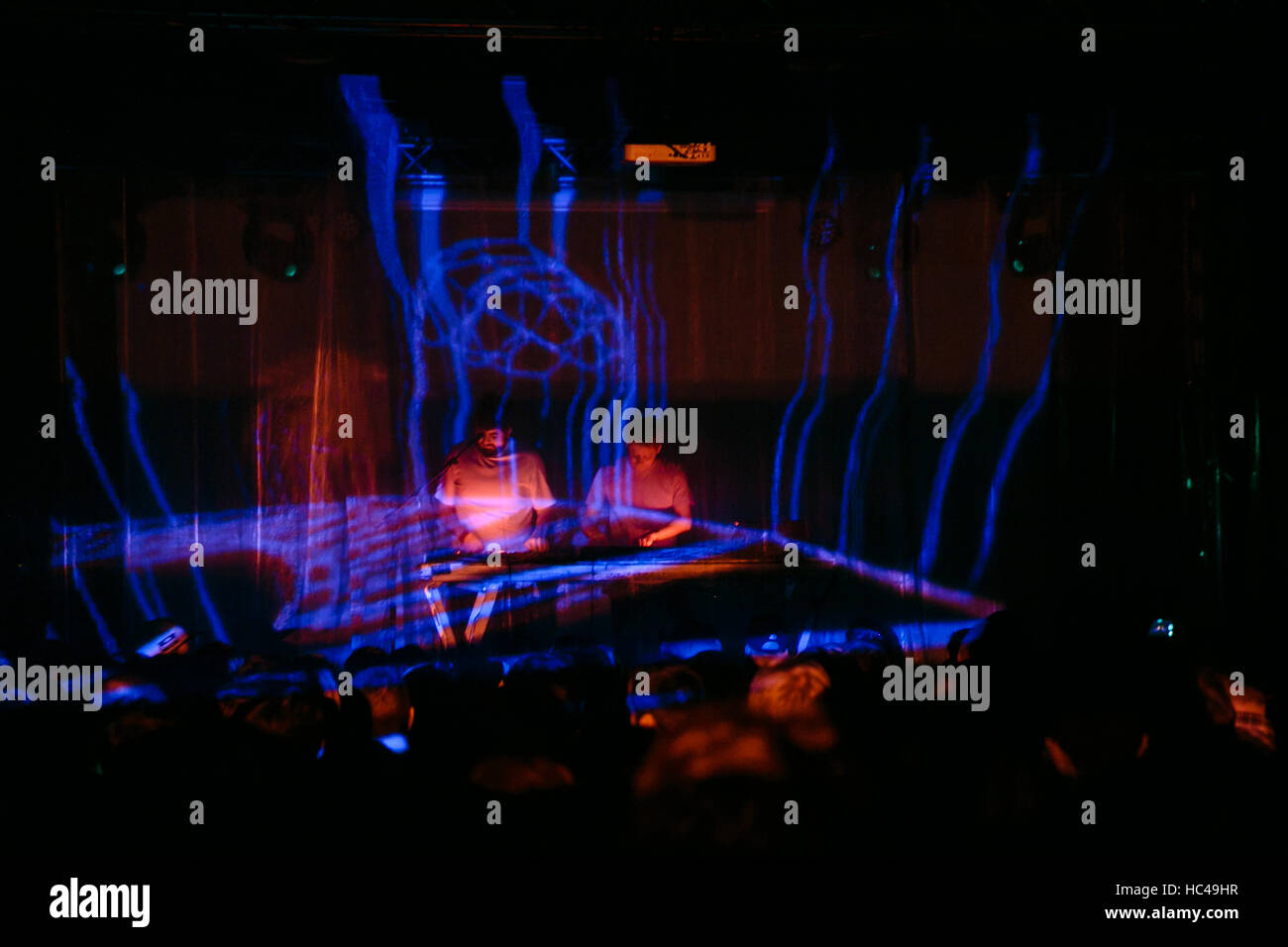 Turin, Italy 07th December 2016, Electro german duo Digitalism perform ...