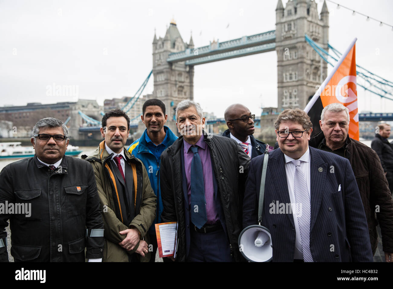 London, UK. 8th December, 2016. Labour London Assembly member Unmesh ...
