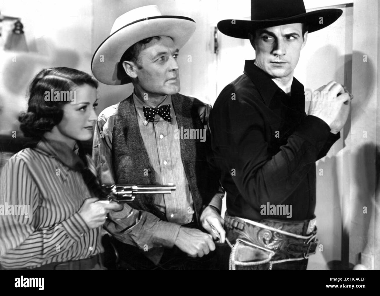 ORPHAN OF THE PECOS, Jeanne Martel, Lafe McKee, Tom Tyler, 1937 Stock ...