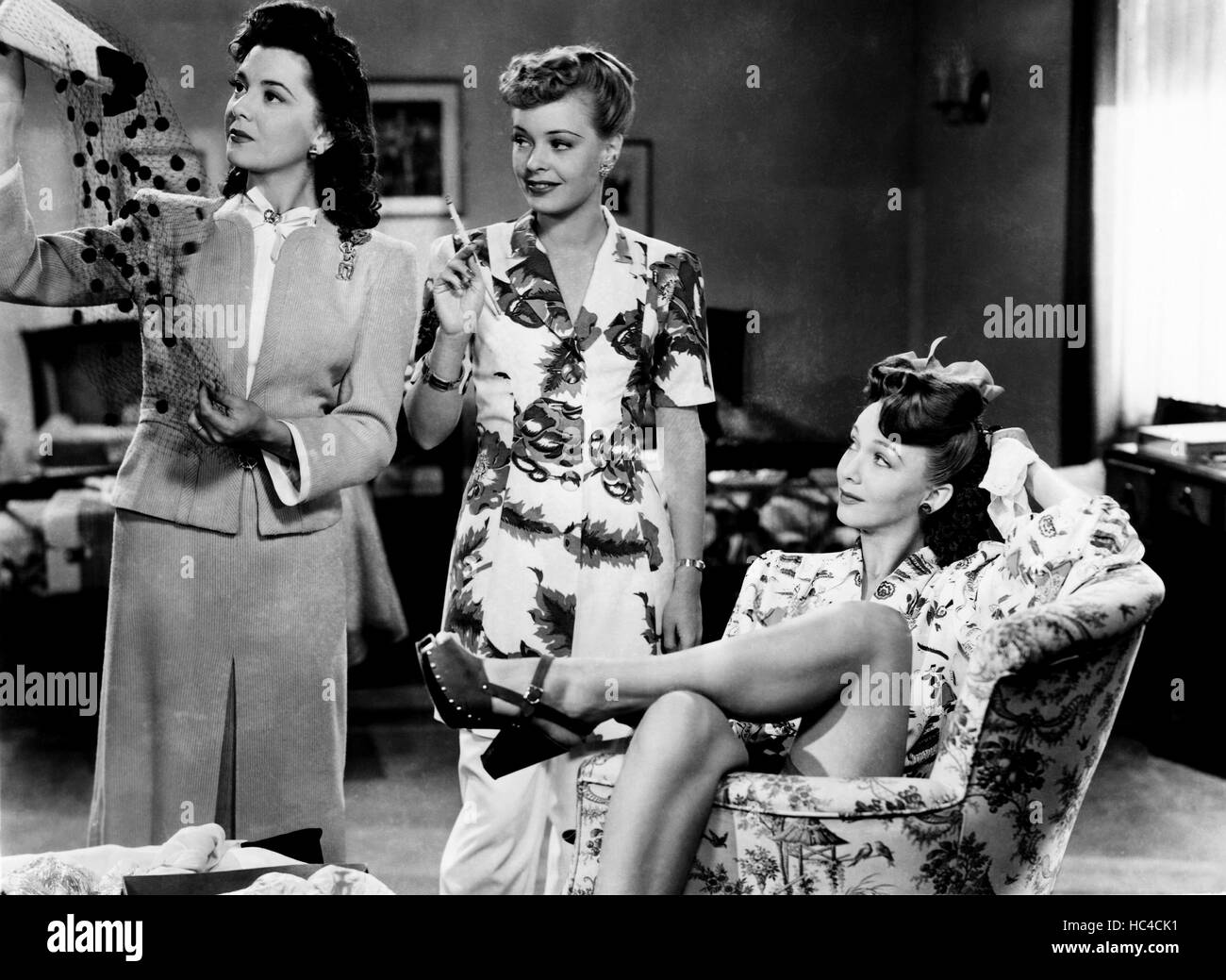 ORCHESTRA WIVES, from left: Ann Rutherford, Virginia Gilmore, Carole ...