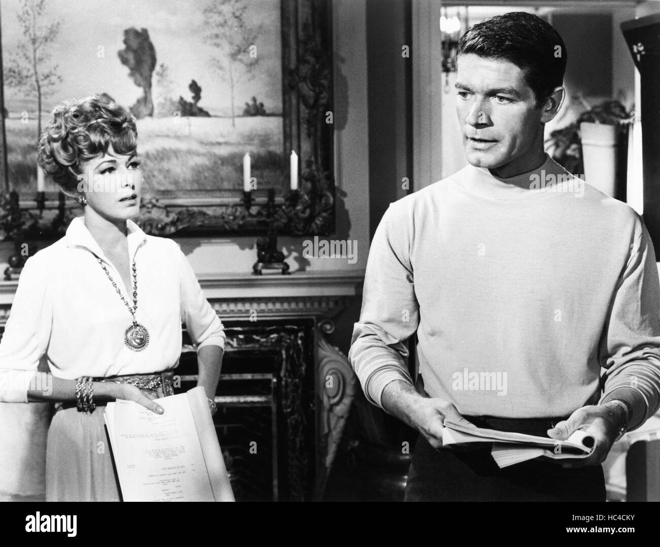 THE OSCAR, from left, Eleanor Parker, Stephen Boyd, 1966 Stock Photo ...