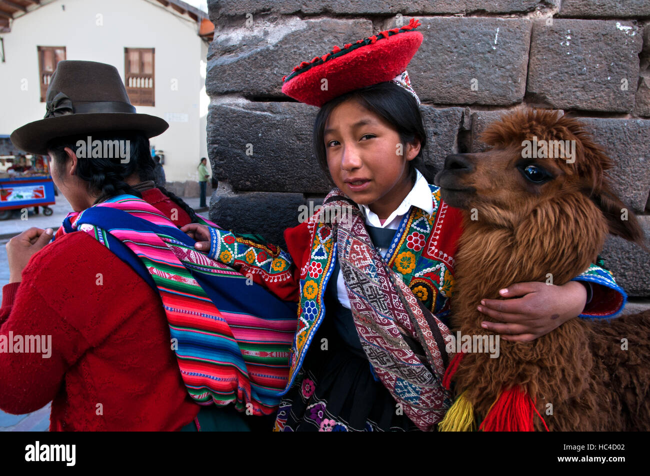 Lama girl hi-res stock photography and images - Alamy